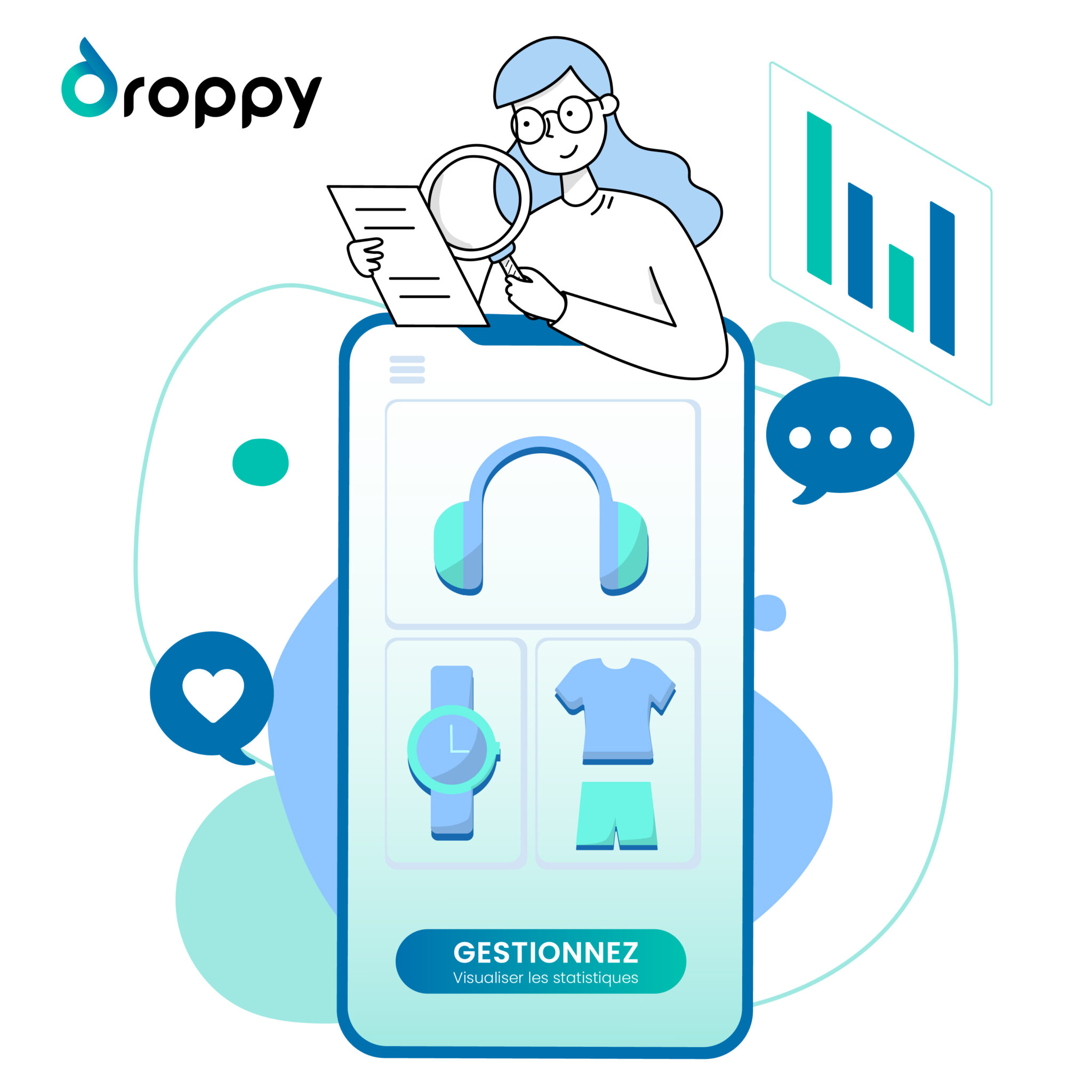 Droppy.tn – Application Gestion dépôt-vente